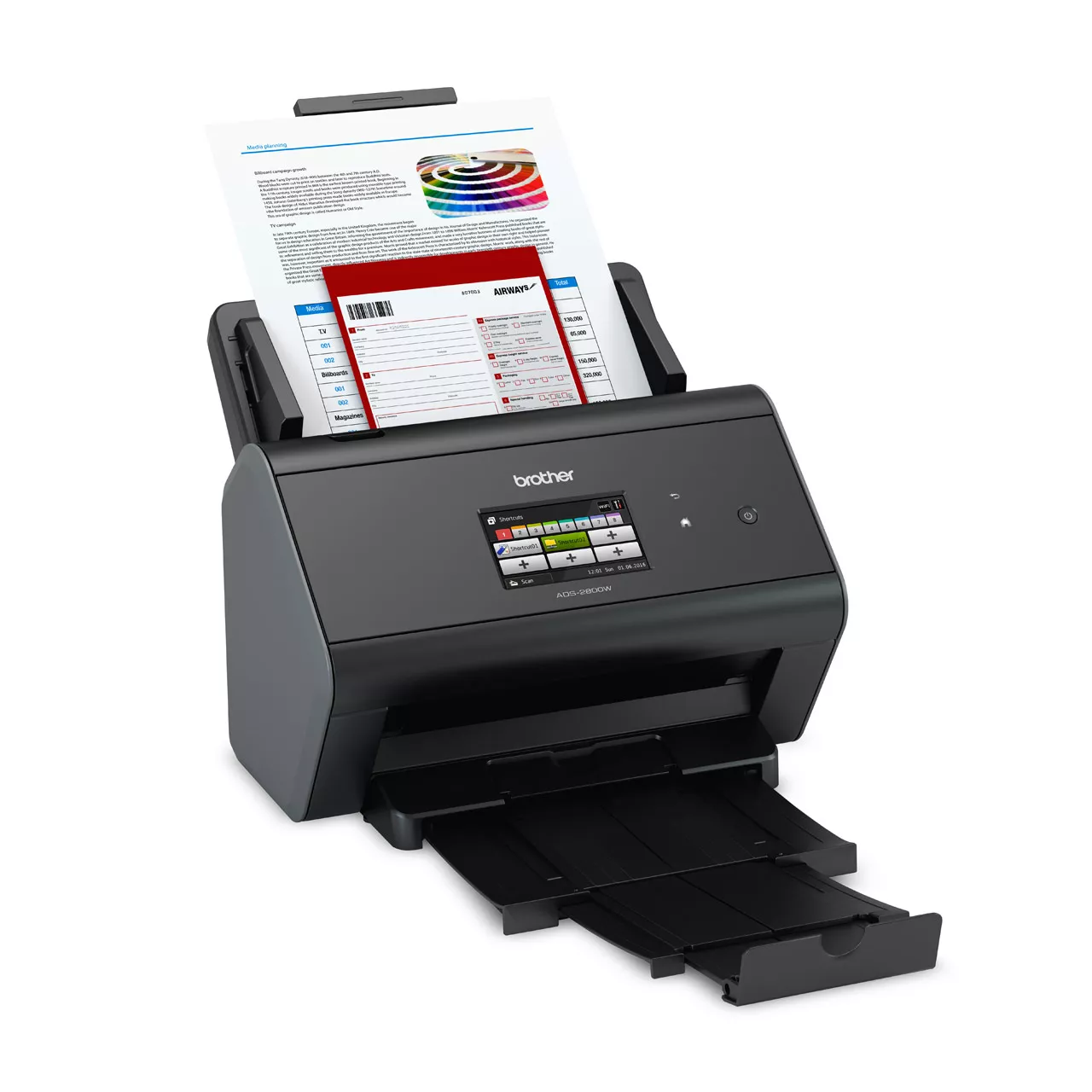 ADS-2800W Desktop Document Scanner | Brother Myanmar